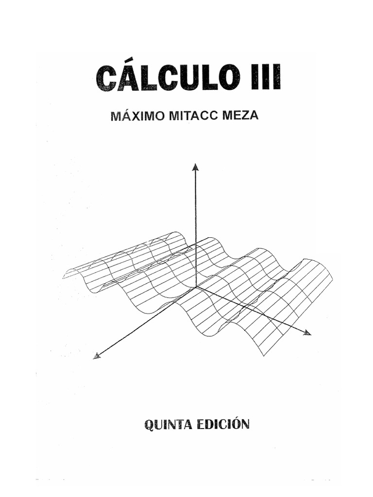 Calculo 3 Mitac 5ed | PDF