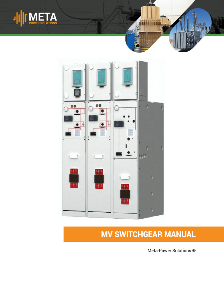 Switchgear Manual New 2024 | PDF | Switch | High Voltage