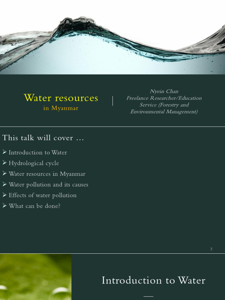 Water | PDF | Aquifer | Groundwater