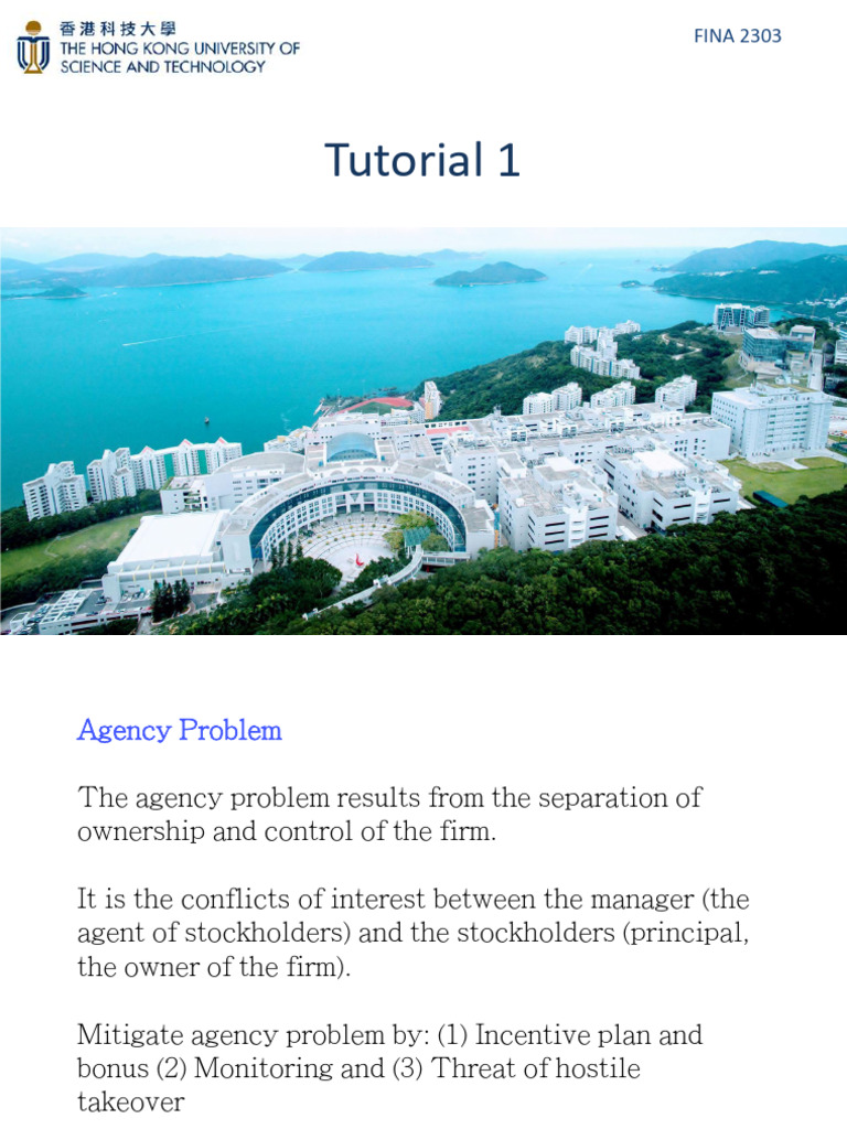 FINA2303 - Tutorial 1 - Solutions | PDF | Japanese Yen | Prices