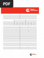 Cummins C350D5 Diesel Generator Data Sheet | PDF | Diesel Engine | Engines