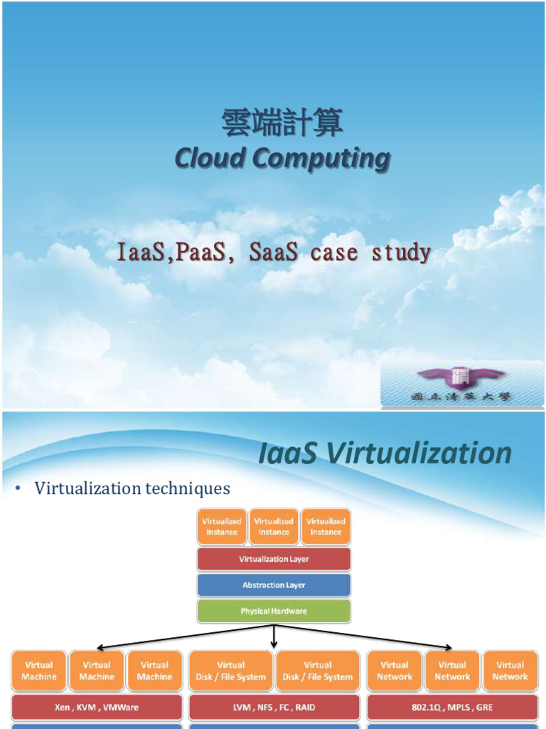 Cloud Computing Case Studies: IaaS, PaaS, SaaS | PDF | Cloud Computing | Microsoft Azure