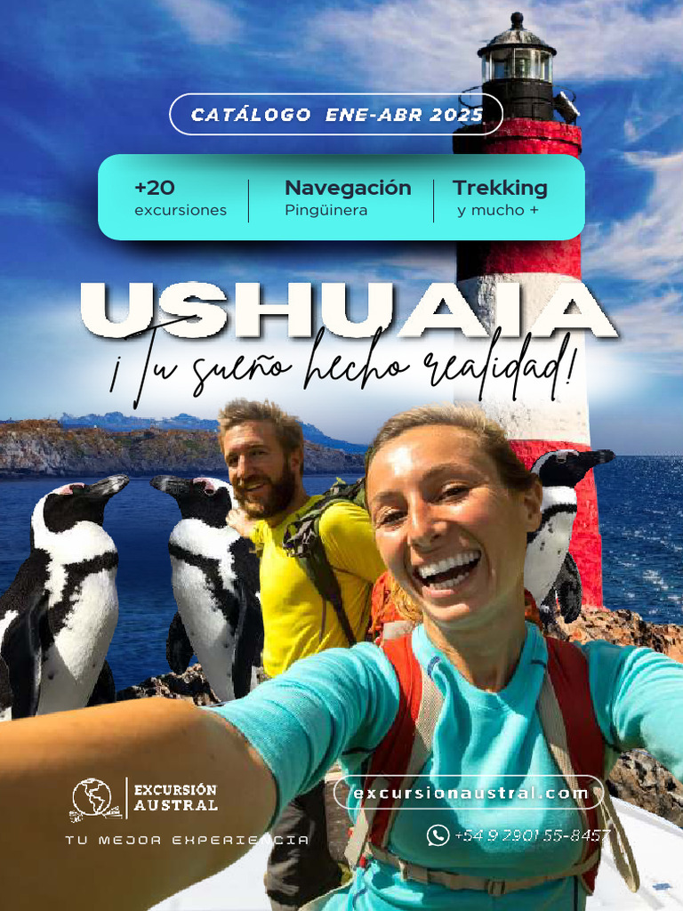Comprimido Ars Usd 2025 Catálogo Ushuaia Ene Abr Excursión Austral | PDF