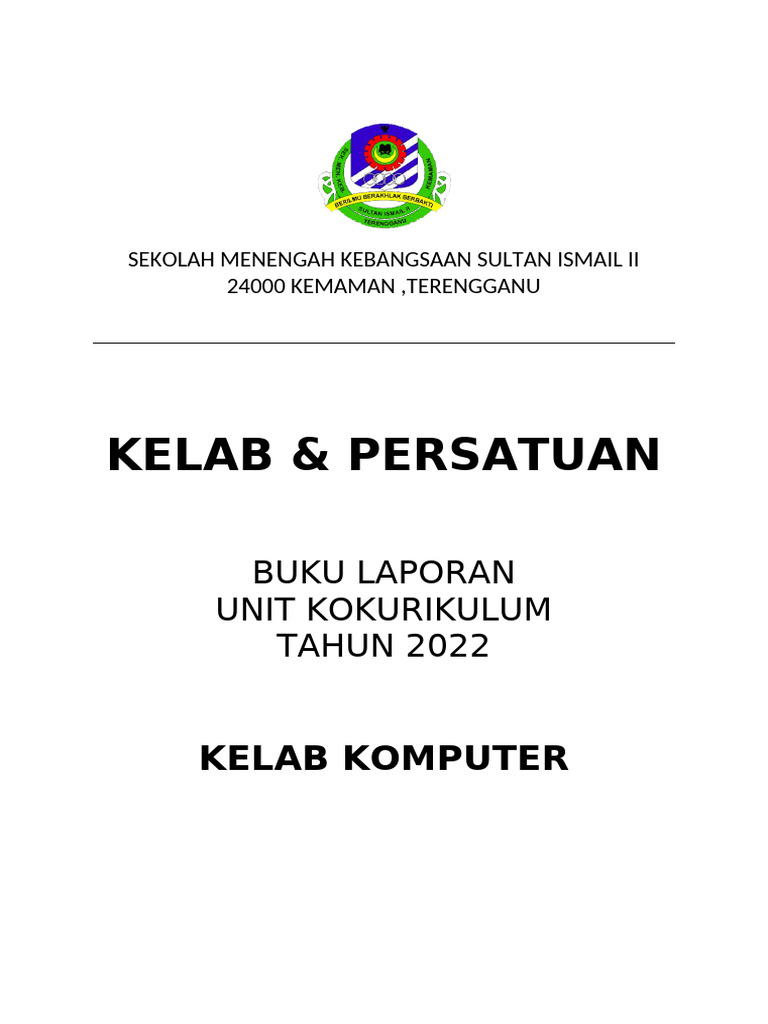 Laporan KELAB KOMPUTER 2022 DAN 2023 | PDF