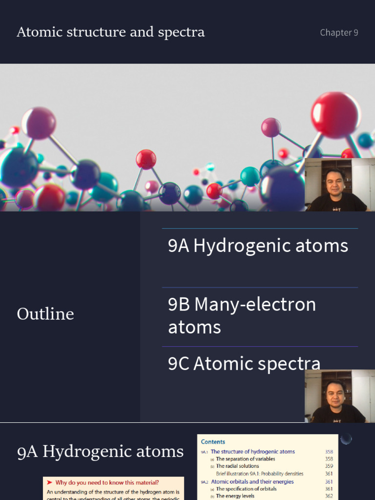 Quantum Ch09A 2020 (Hydrogenic Atom) - Vid2 - Comp | PDF | Quantum ...