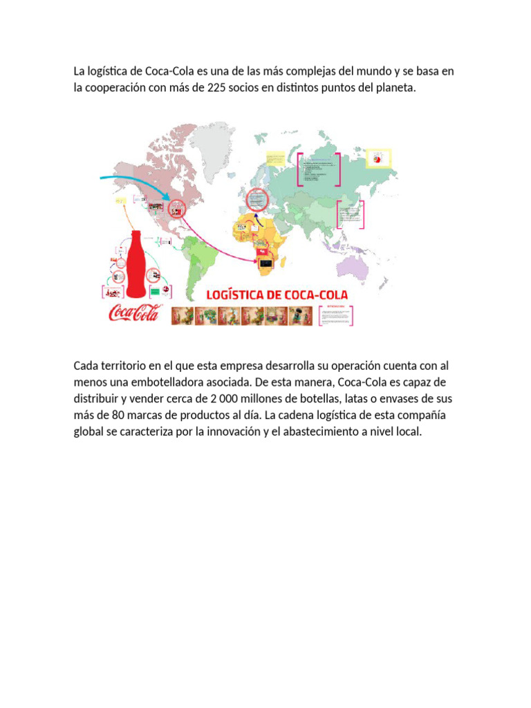 Coca Cola | PDF | Logística | Coca Cola