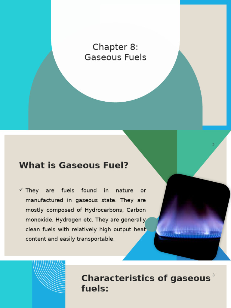 Chapter 8 - Gaseous Fuels | PDF | Fuels | Natural Gas