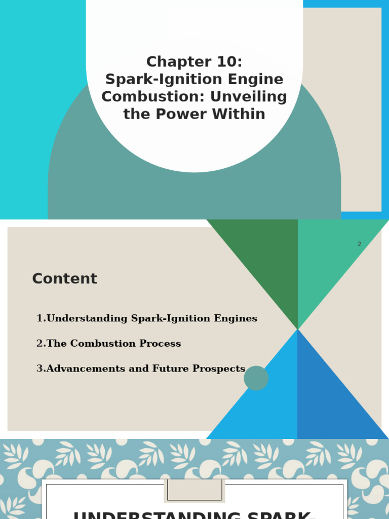 Chapter 10 - Spark-Ignition Engine Combustion | PDF | Internal Combustion Engine | Engines