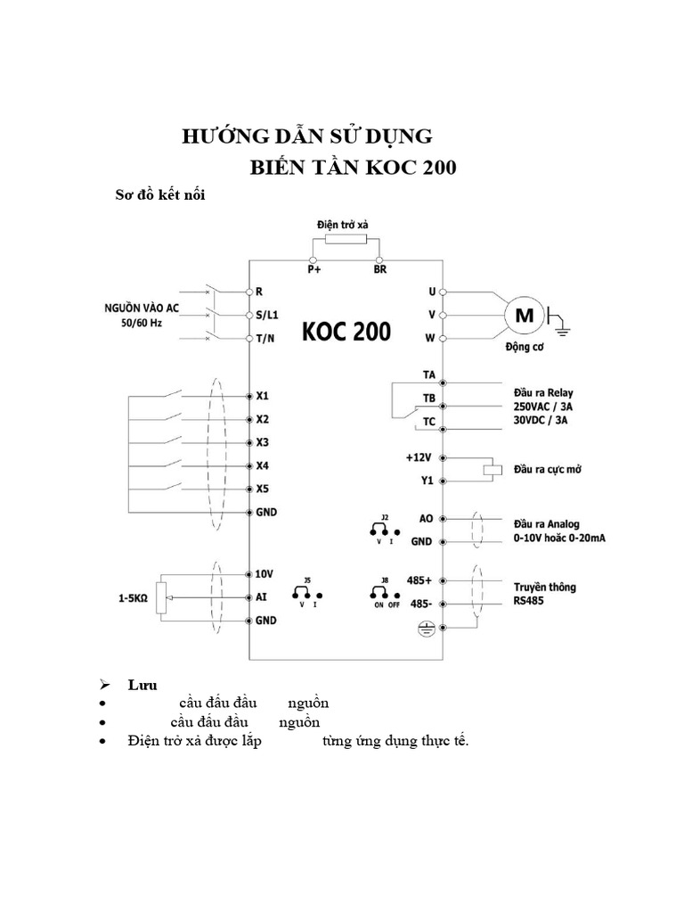 HDSD Basic KOC200 | PDF