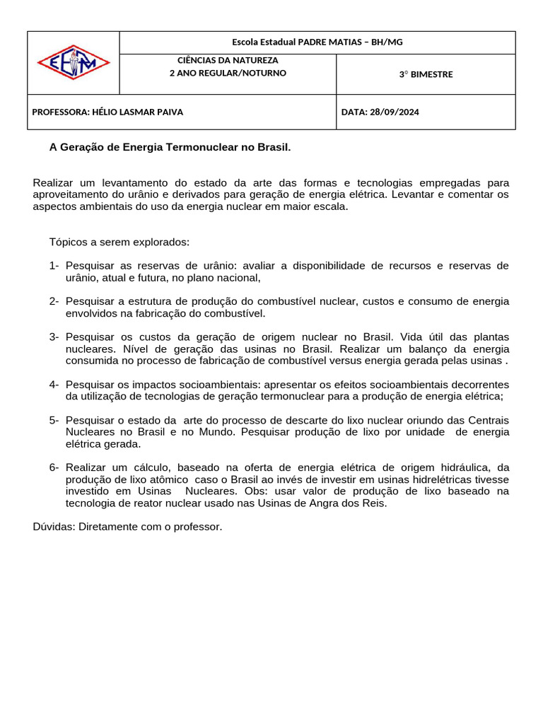 Atividade Complementar 02 - Projeto de Vida | PDF