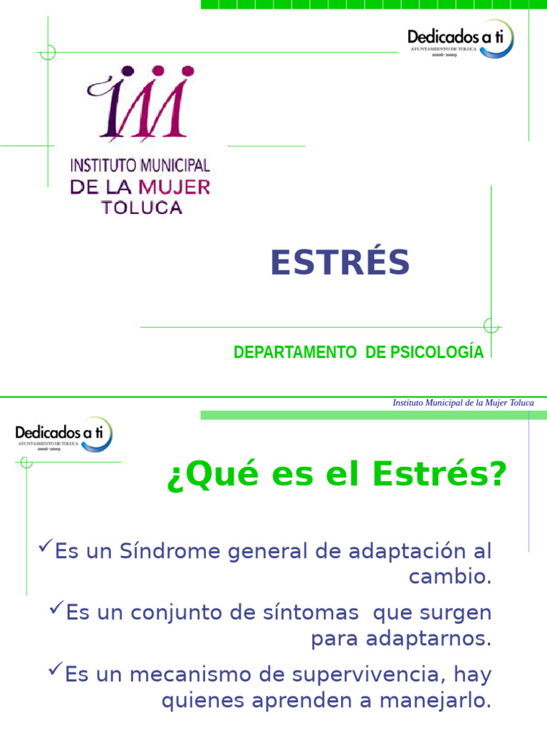 Como Combatir El Estres | PDF | Estrés (biología) | Ciencias del comportamiento