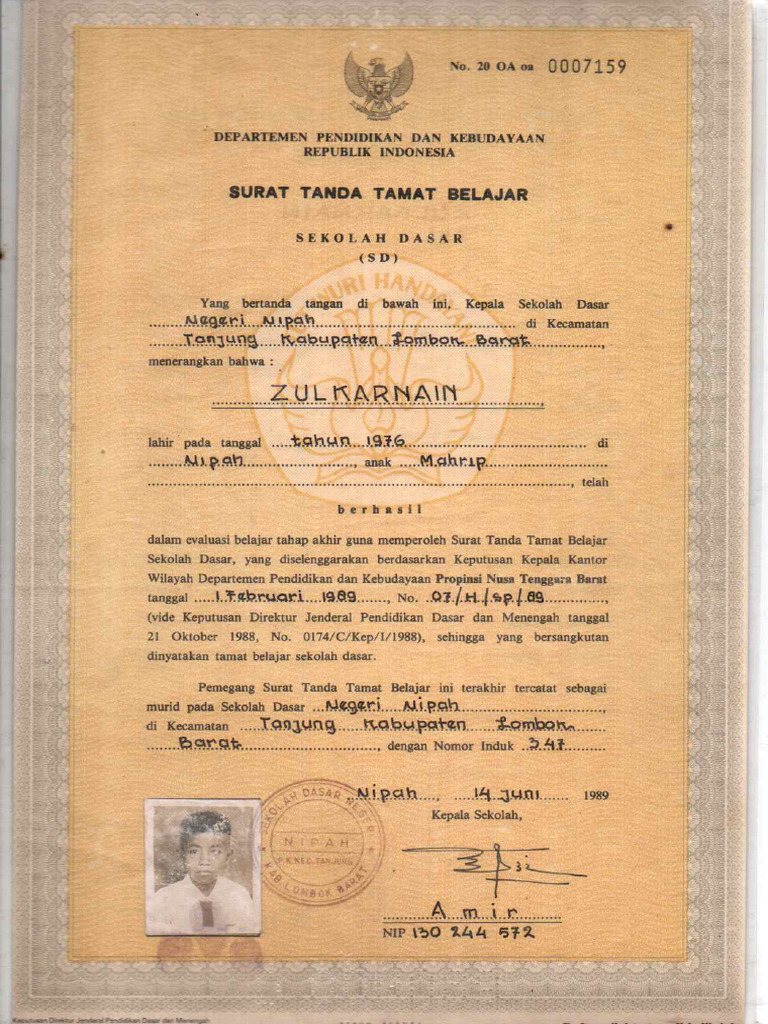 Dokumen Ijazah Saja | PDF