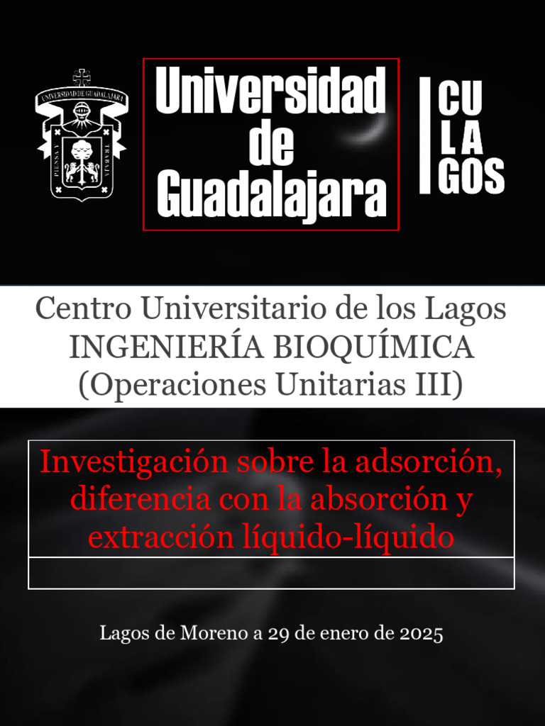 Actividad de Clase, Investigación, Operaciones Unitarias III, Leonel Hernández Barrios... | PDF ...