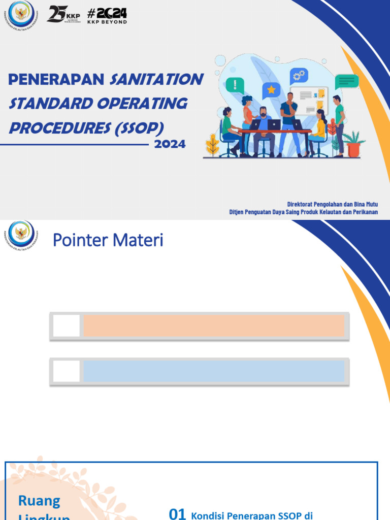 Penerapan SSOP 2024 - Jabar | PDF