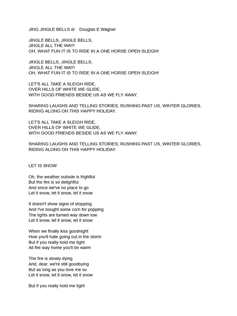 JING JINGLE BELLS Di Douglas E | PDF