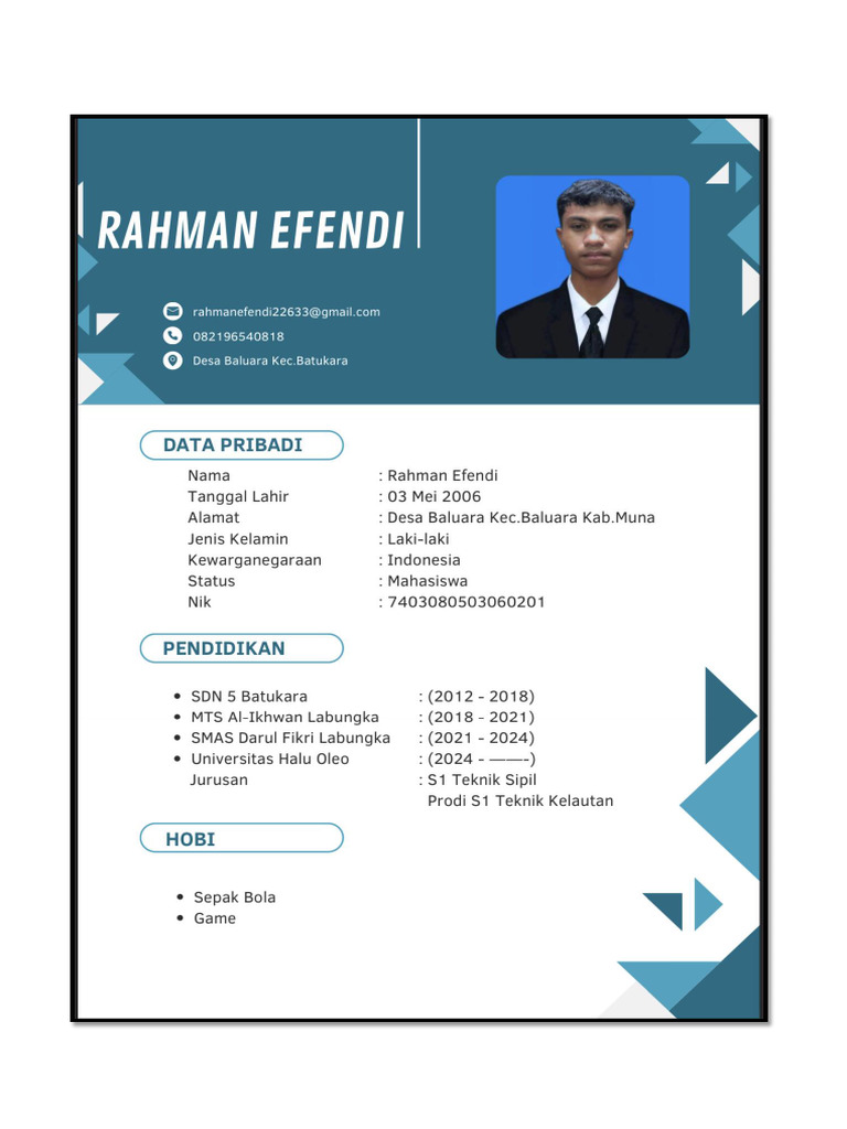 CV Rahman Efendi | PDF