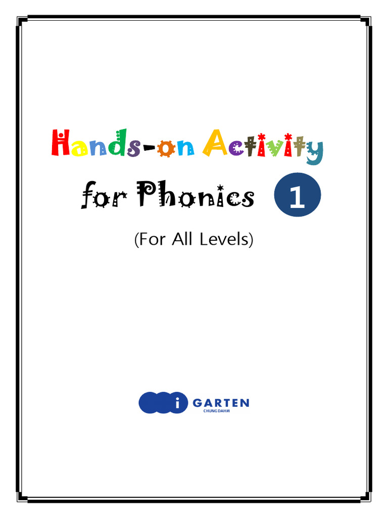 01 [All Levels] Phonics Hands-on Activity List 1 | PDF | Phonics | Balloon