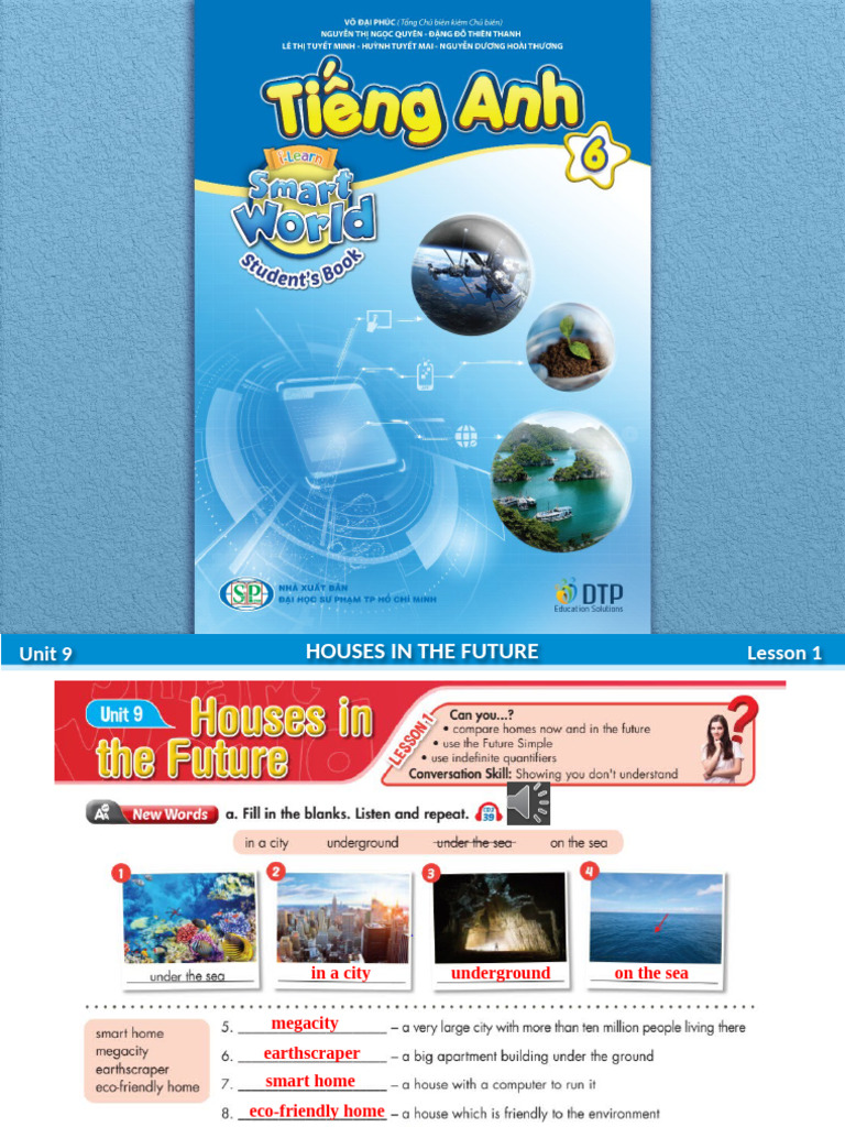 Anh 6 Smart World PPT Presentation TA6 ISW-Unit 9_1 | PDF | Outer Space | Spaceflight