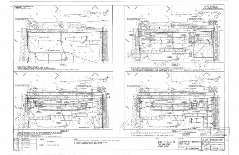 Construction Sequence (Part Plan) Rev. C | PDF