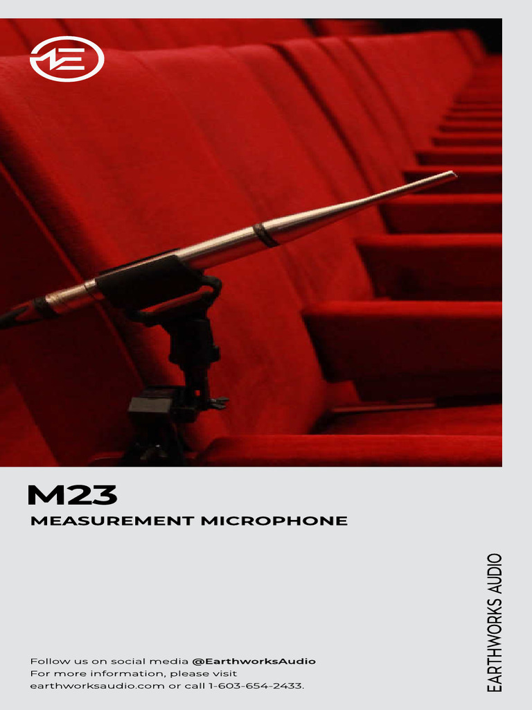 Earthworks_Audio_M23_may2022 | PDF | Microphone | Computer Engineering