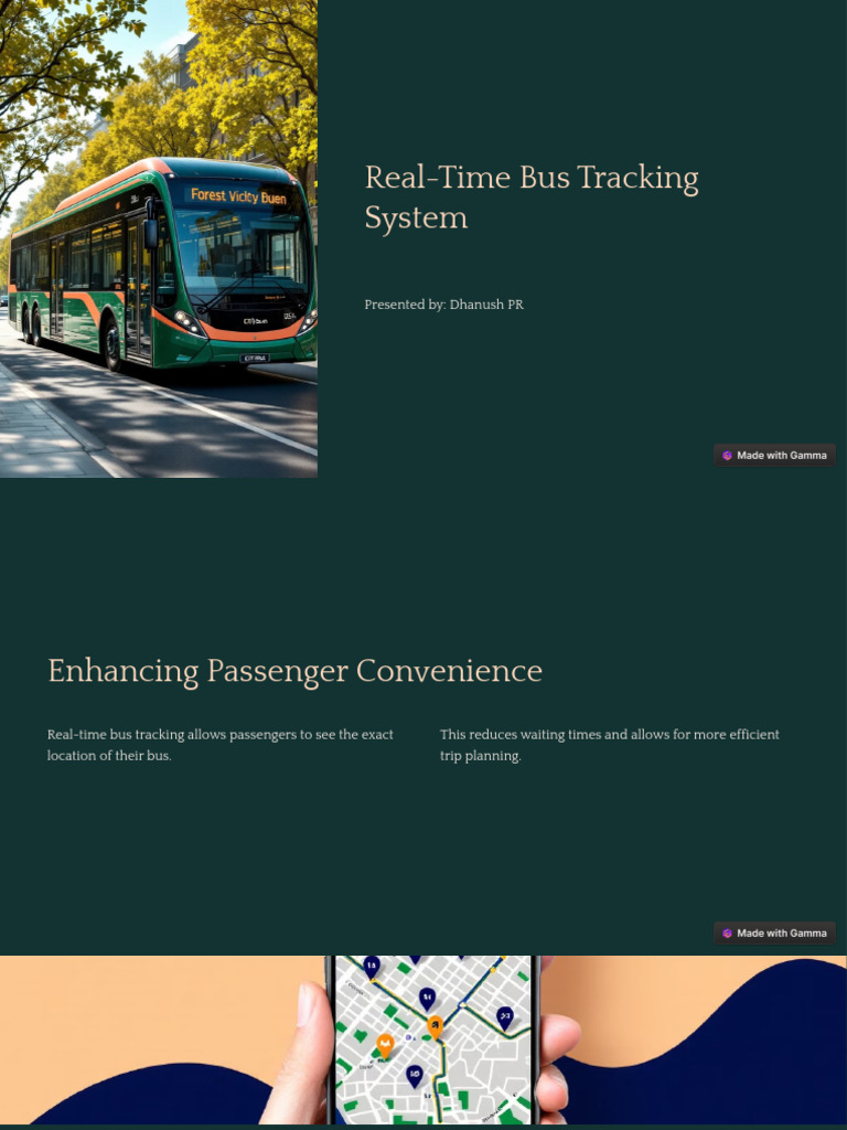 Real Time Bus Tracking System | PDF | Transport