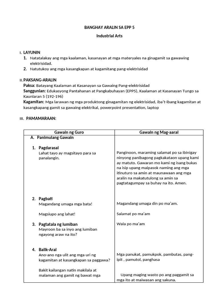 Co 4 - Epp 5 | PDF