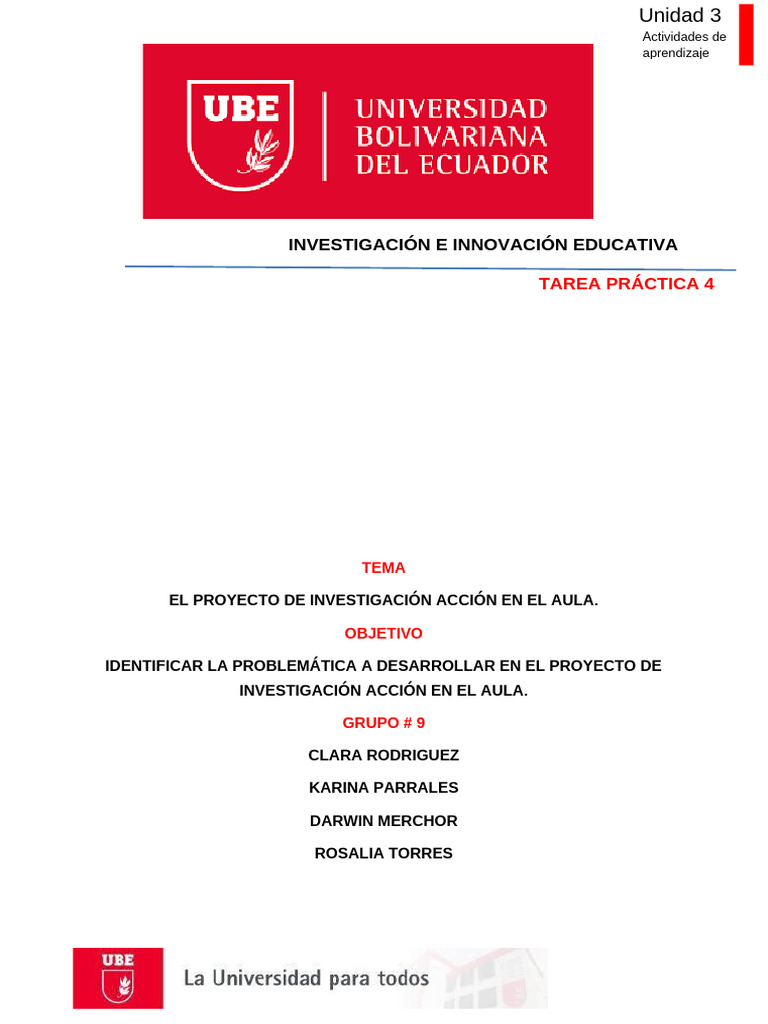 TAREA PRACTICA 4. (1) .Docx GRUPO#9 | PDF | Enseñando | Aprendizaje