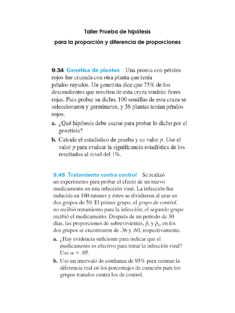 Taller3 Prop y Diff | PDF