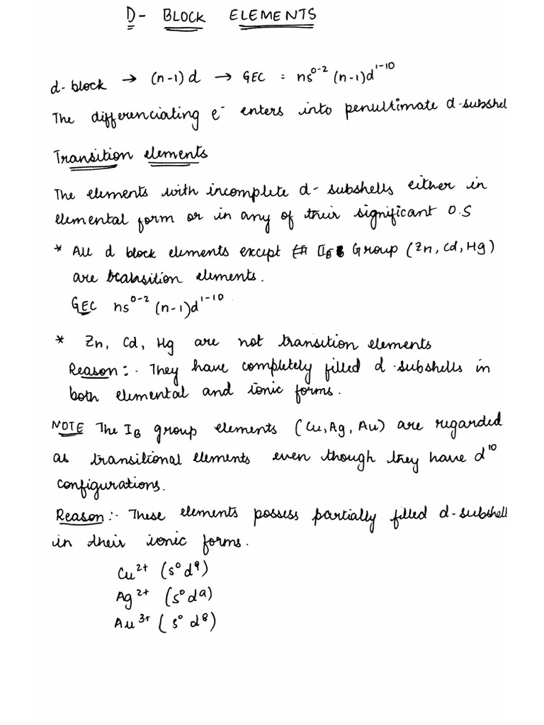 D Block Part-1 | PDF