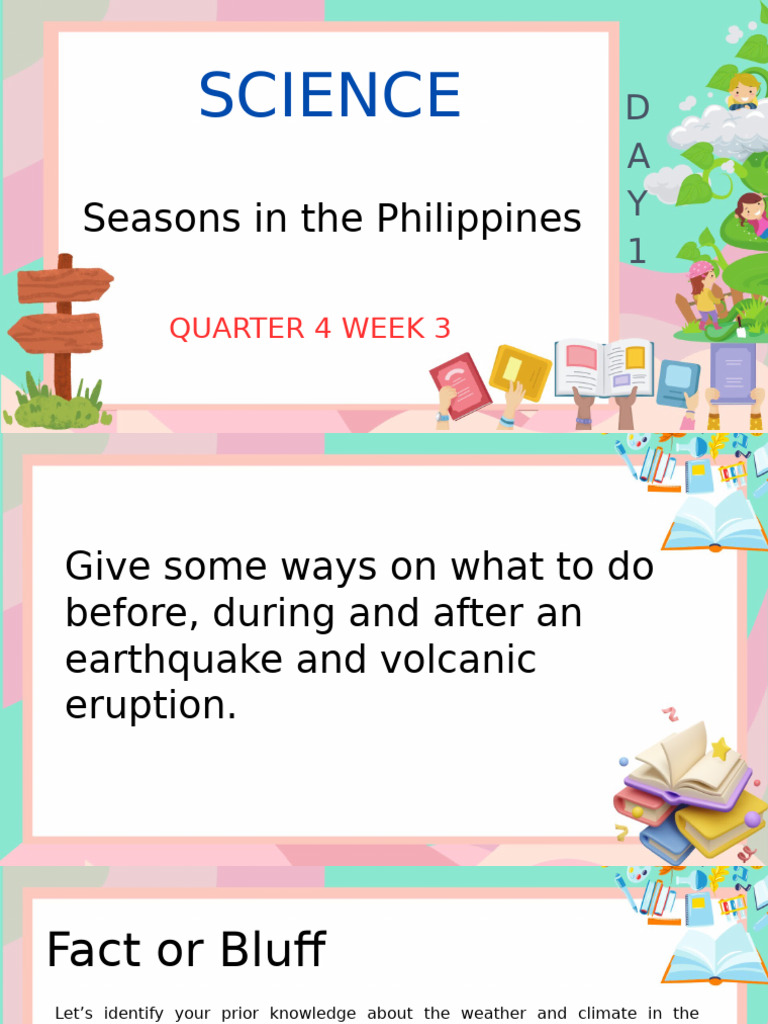 Science 6 W3 | PDF | Monsoon | Rain