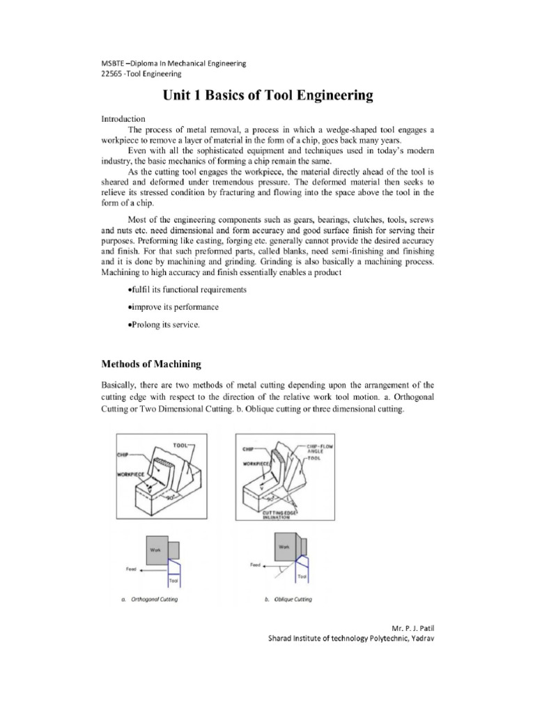 Tool Engineering Notes Pages 1-50 - Flip PDF Download - FlipHTML5 | PDF