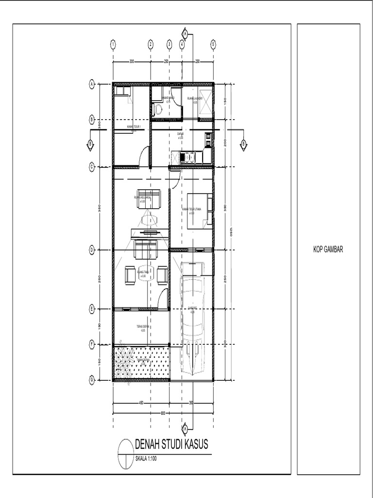 Denah 1 Lantai | PDF