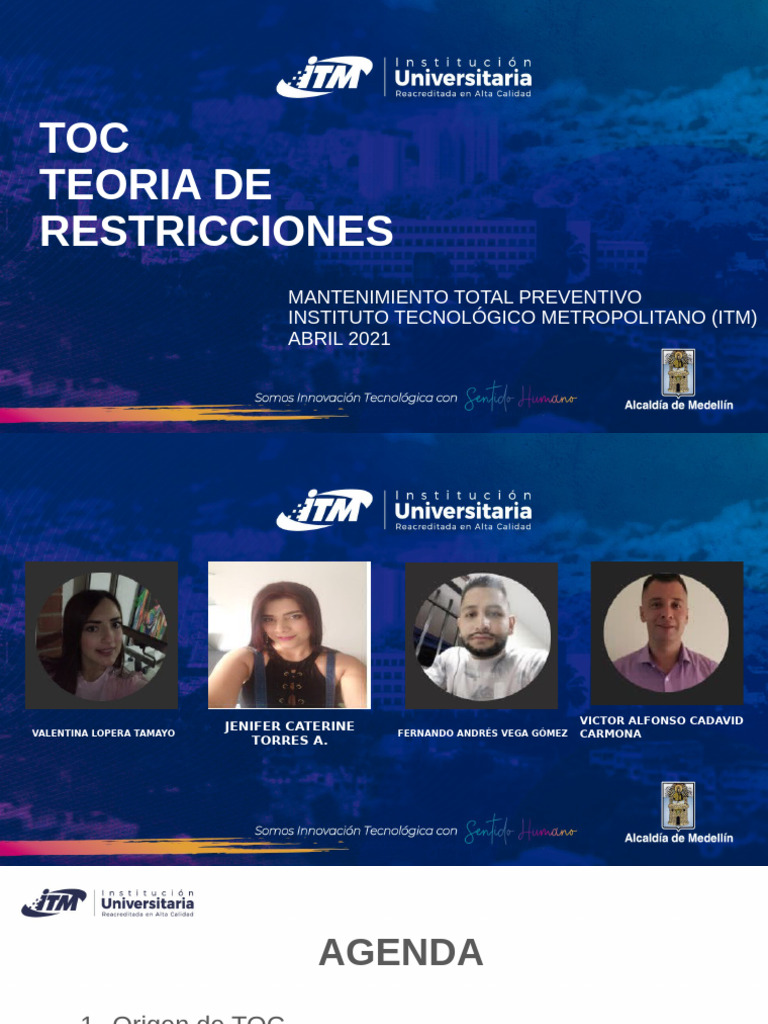 TOC Teoria de Restricciones | PDF | Economias
