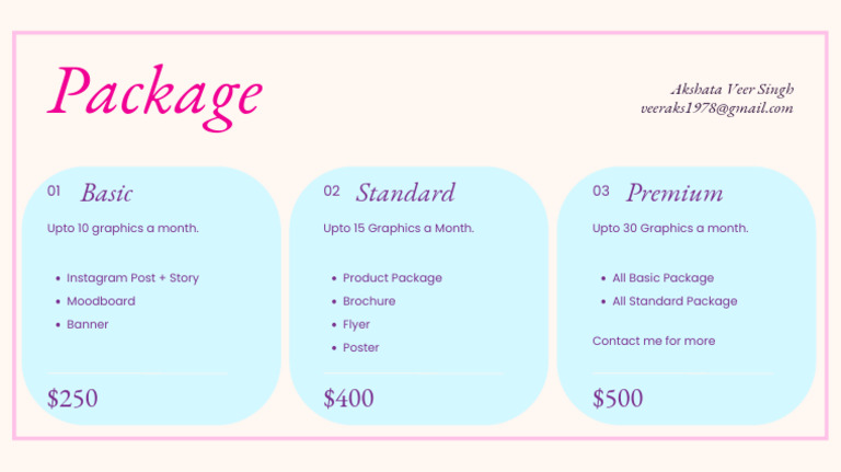 Graphic Design Packages | PDF