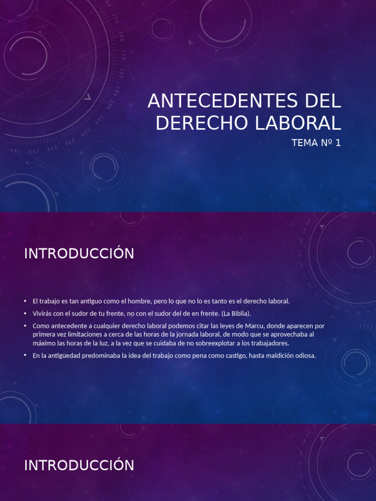 Evolución del Derecho Laboral | PDF | Derecho laboral | Salario