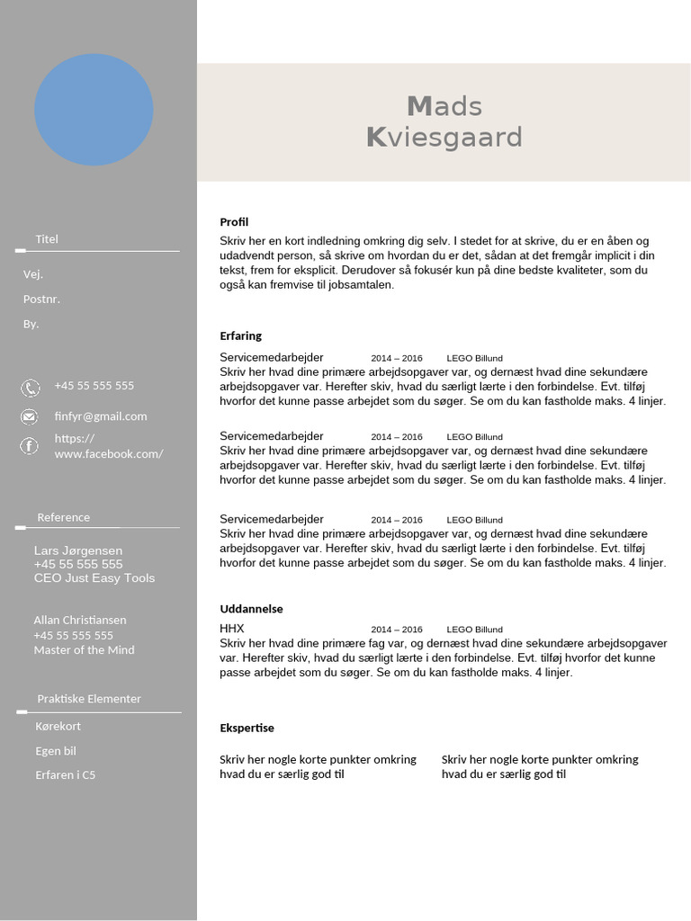 CV2 Simpel Afdæmpet | PDF