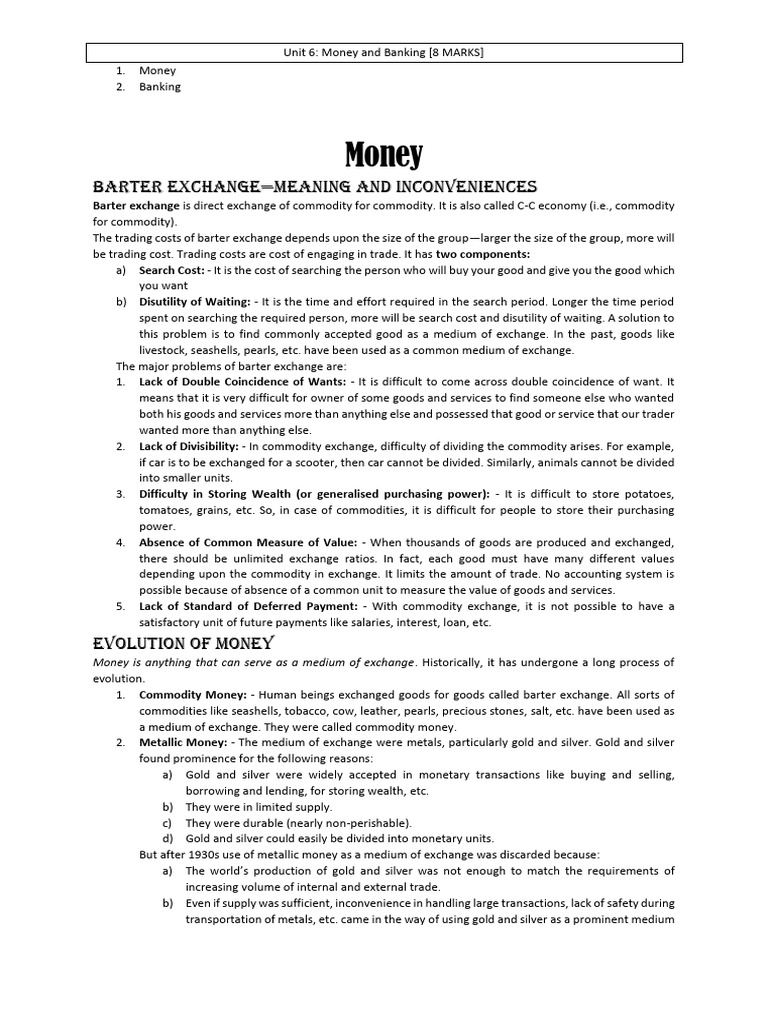 Money | PDF | Money | Money Supply