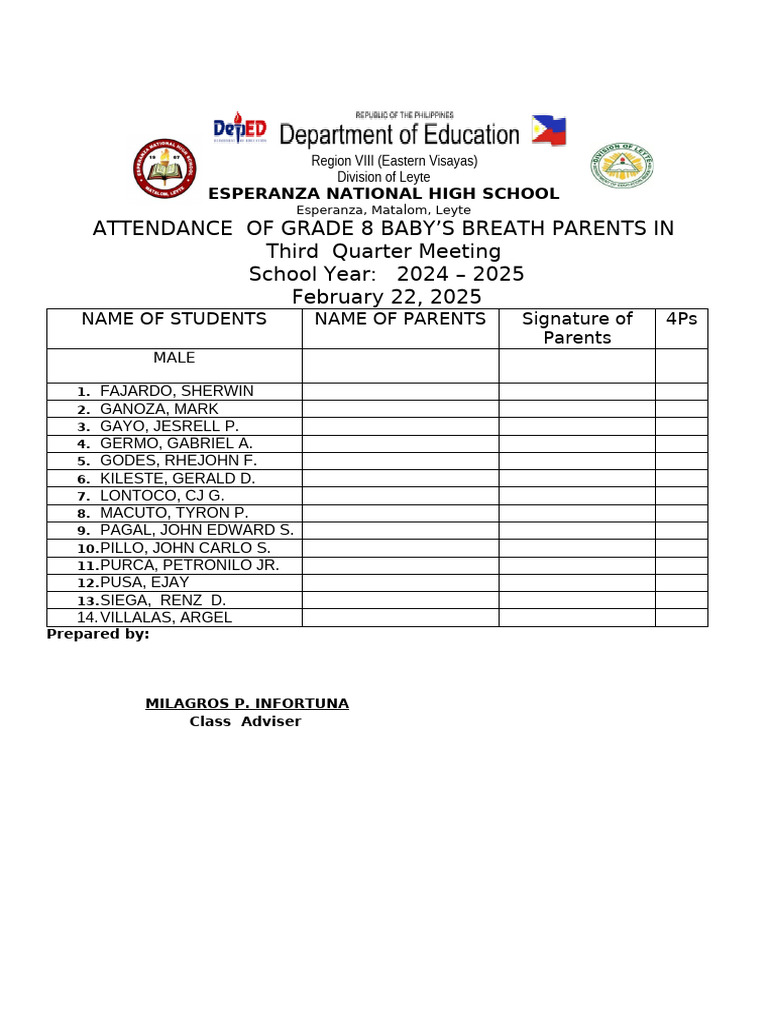 Attendance Orientation | PDF