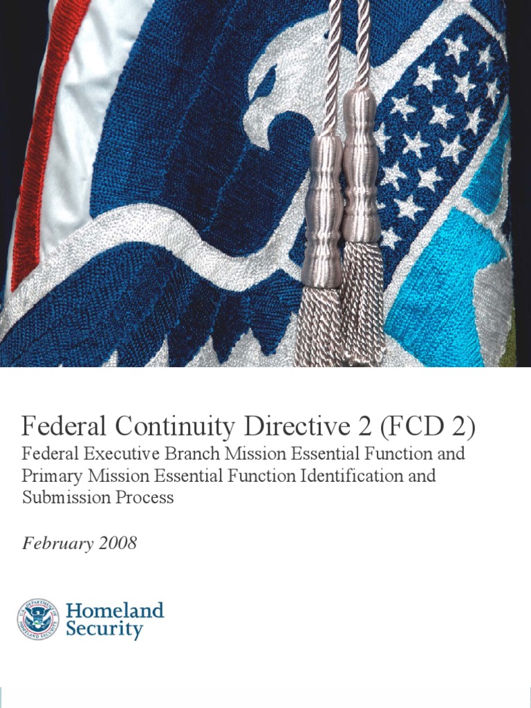 FCD 2: Identifying Mission Essential Functions | PDF | Finance & Money ...