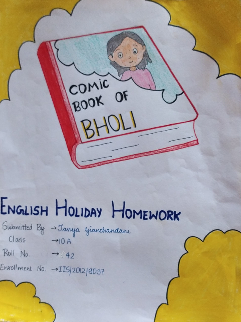 English Hhw- Comic (Bholi) | PDF