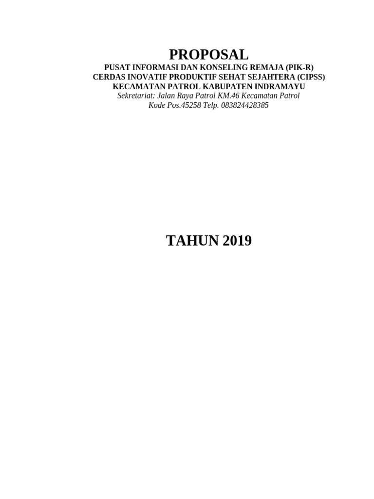 Proposal Pengadaan Seragam | PDF