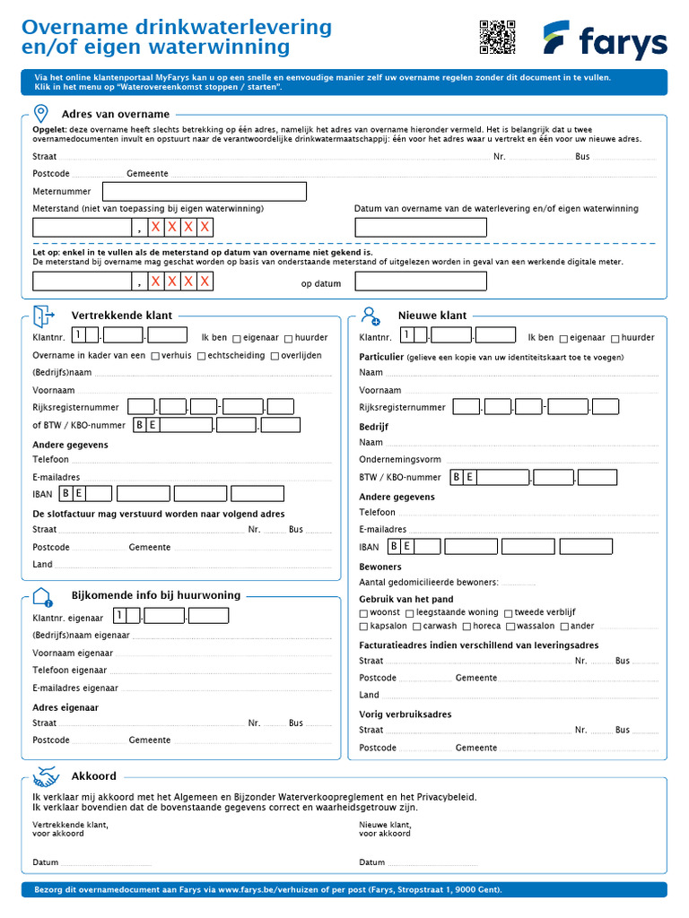 Overnamedocument Farys PDF | PDF