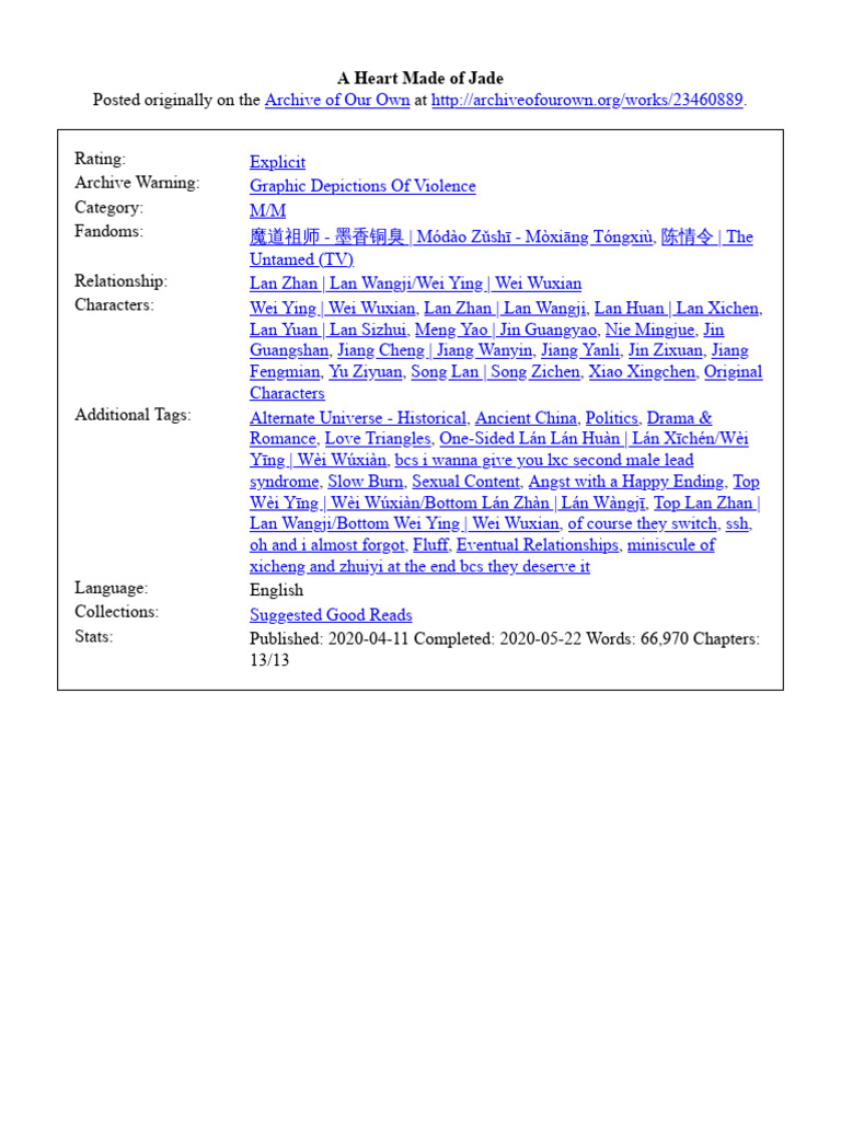 A_Heart_Made_of_Jade | PDF