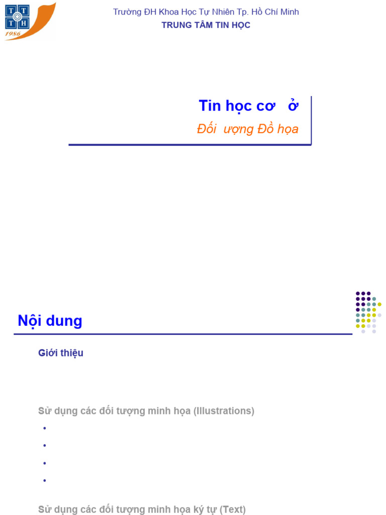 Bai 07 Doi Tuong Dohoa | PDF