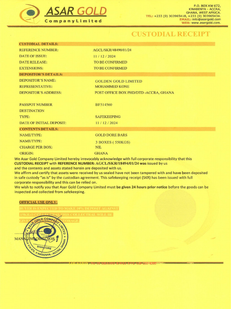Asar Gold | PDF