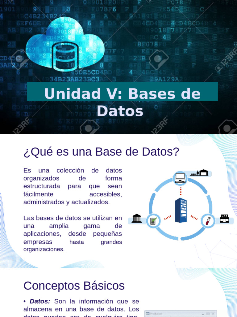 Unidad 5 - Bases de Datos | PDF | Bases de datos | SQL