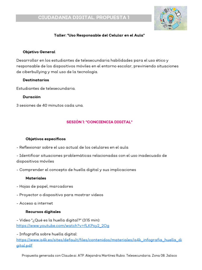 Taller de Ciudadania Digital | PDF | Acoso cibernético | Maestros