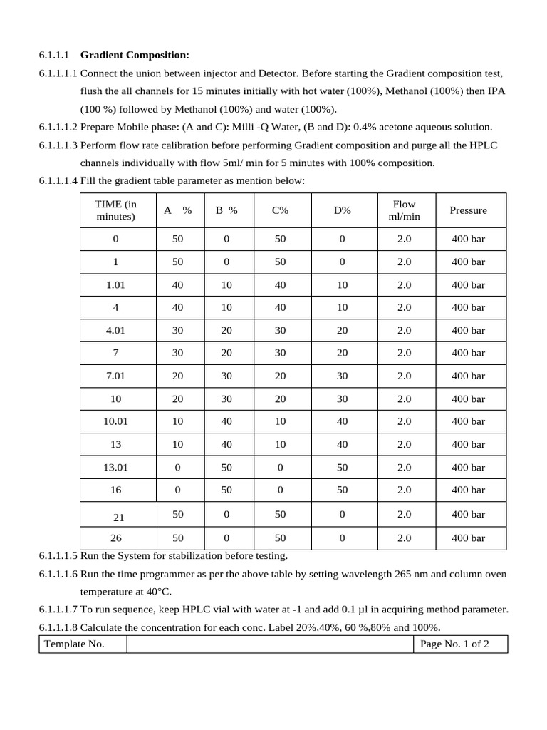 GPV | PDF | High Performance Liquid Chromatography | Applied And ...