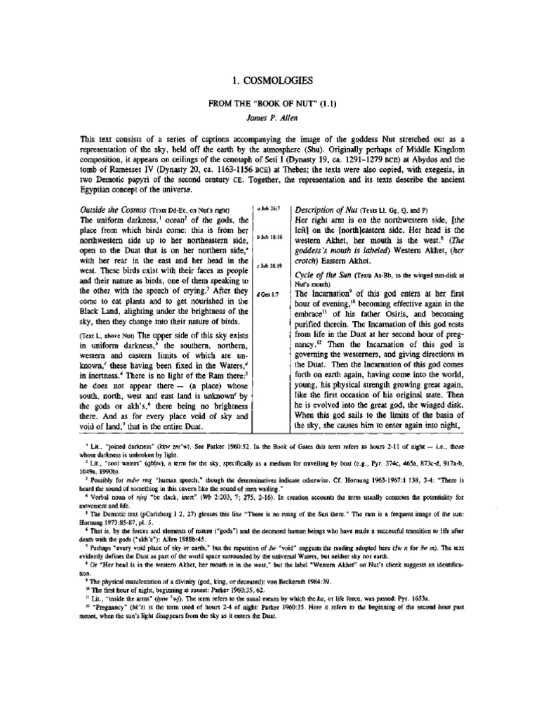 Egyptian Creation Myths (COS) | PDF | Egyptian Mythology | Ancient Egyptian Religion