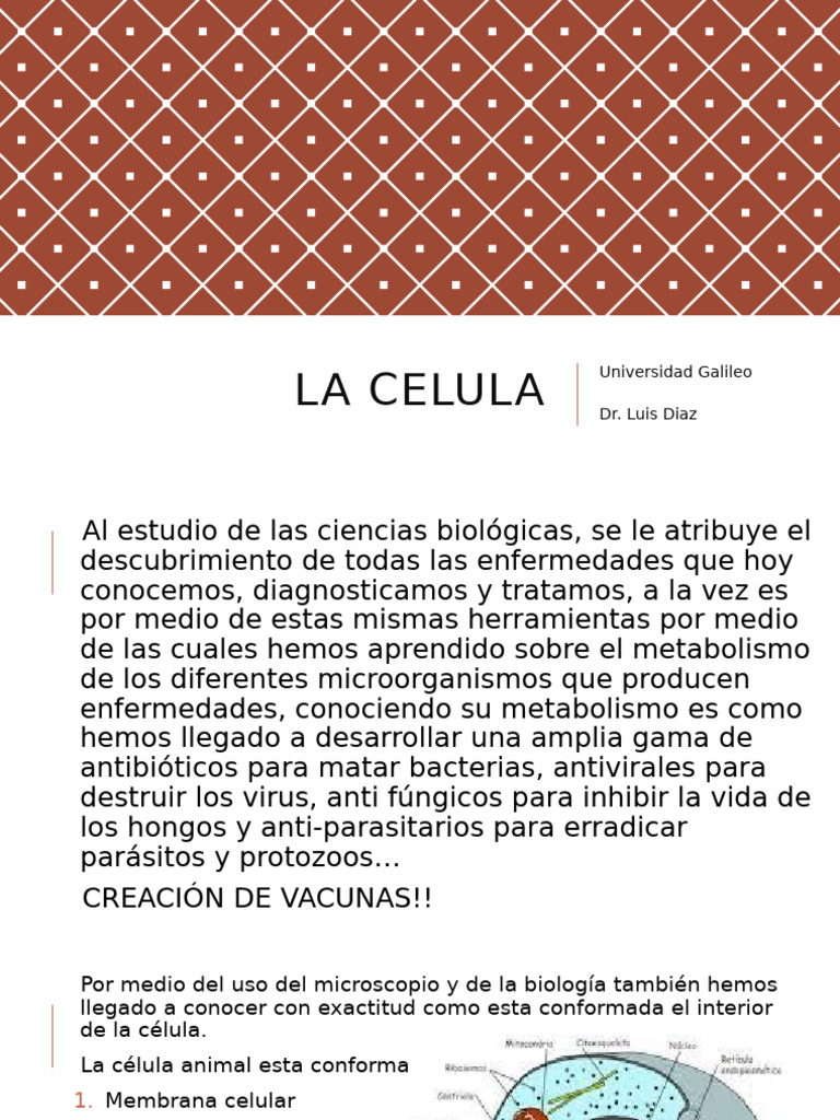 2_LA_CELULA | PDF | Biología Celular) | Vacuole